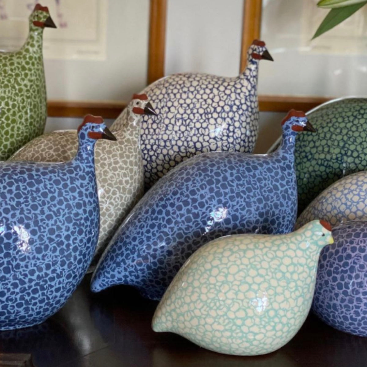 Caillard Ceramic French Hens – Ann Marie's