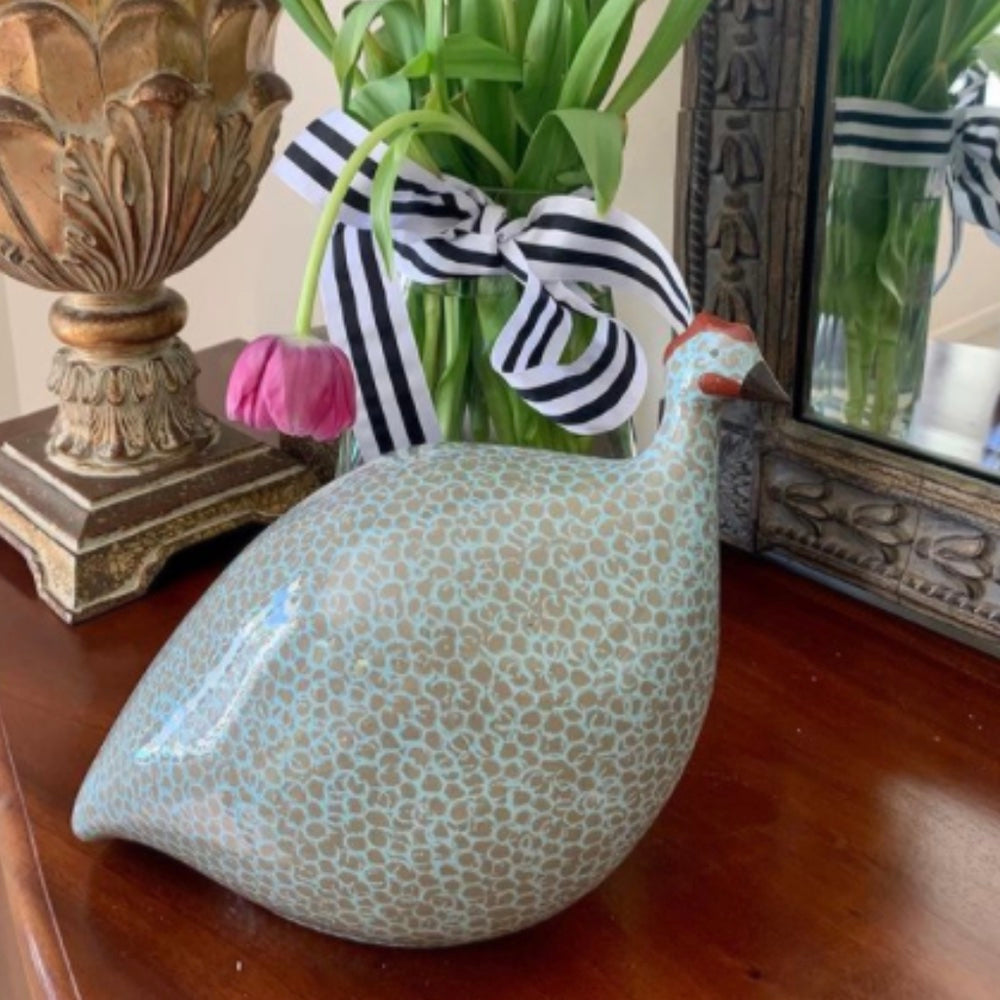 Les Ceramiques de Lussan Guinea Grey Spotted Sky Blue – Ann Marie's