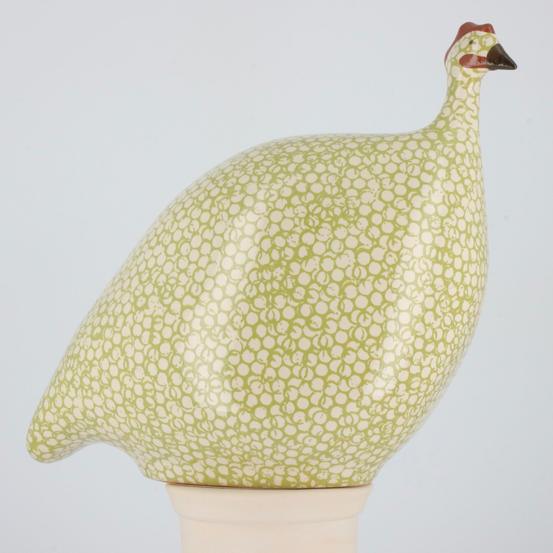 Les Ceramiques de Lussan Guinea White Spotted Green Leaf – Ann Marie's