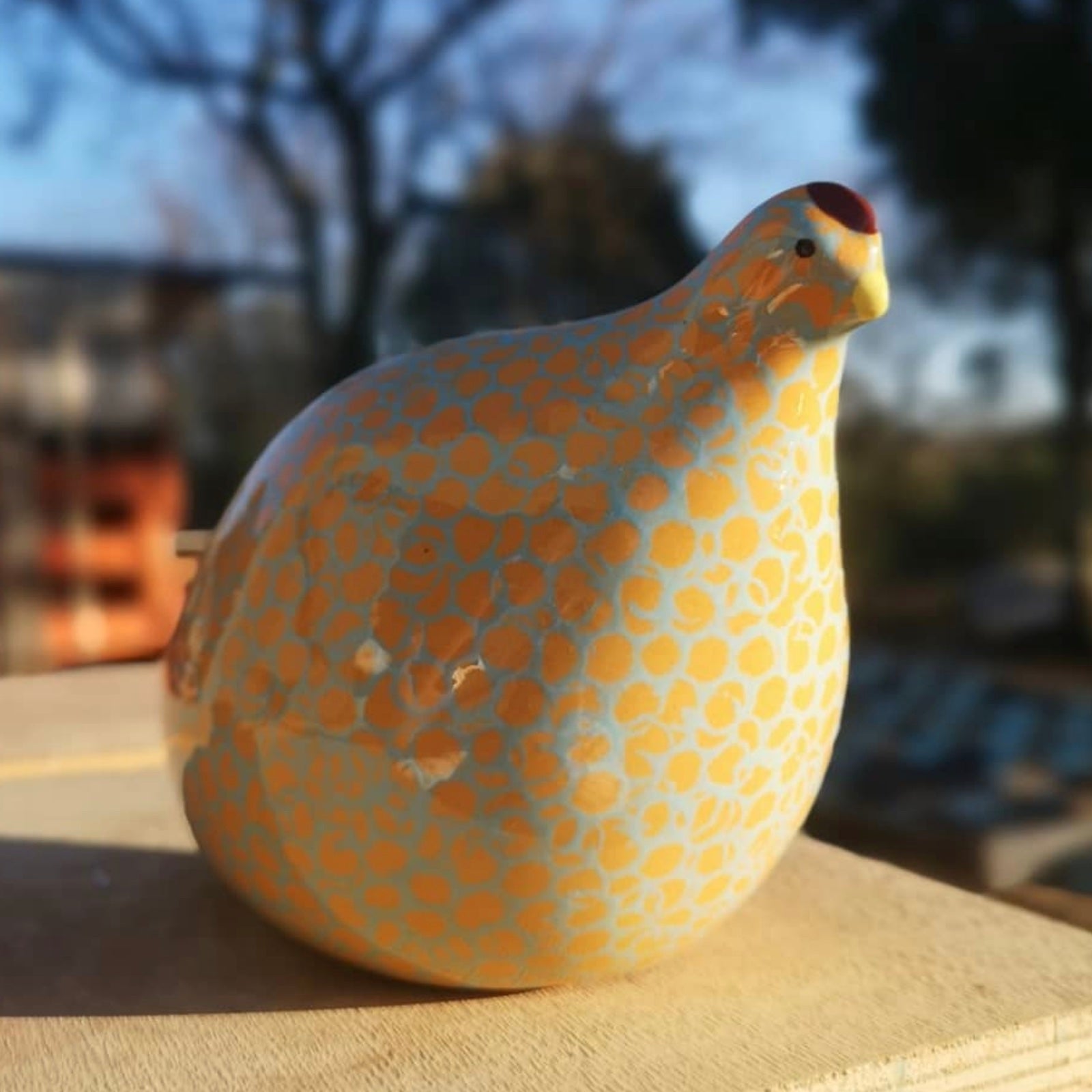 Les Ceramiques de Lussan Quail Yellow Spotted Turquoise – Ann Marie's