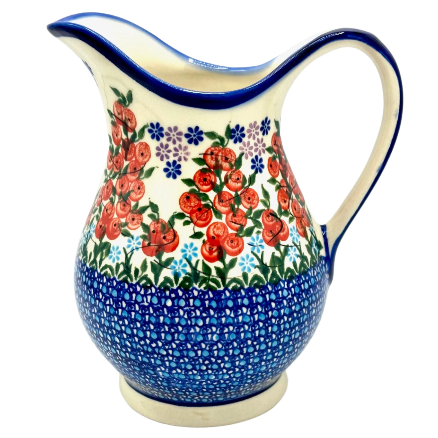 Polish Pottery Pitcher K – Ann Marie's