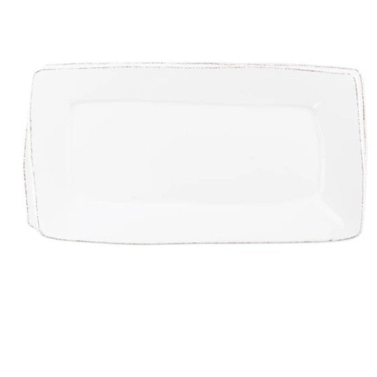 Vietri Lastra White Rectangular Platter – Ann Marie's