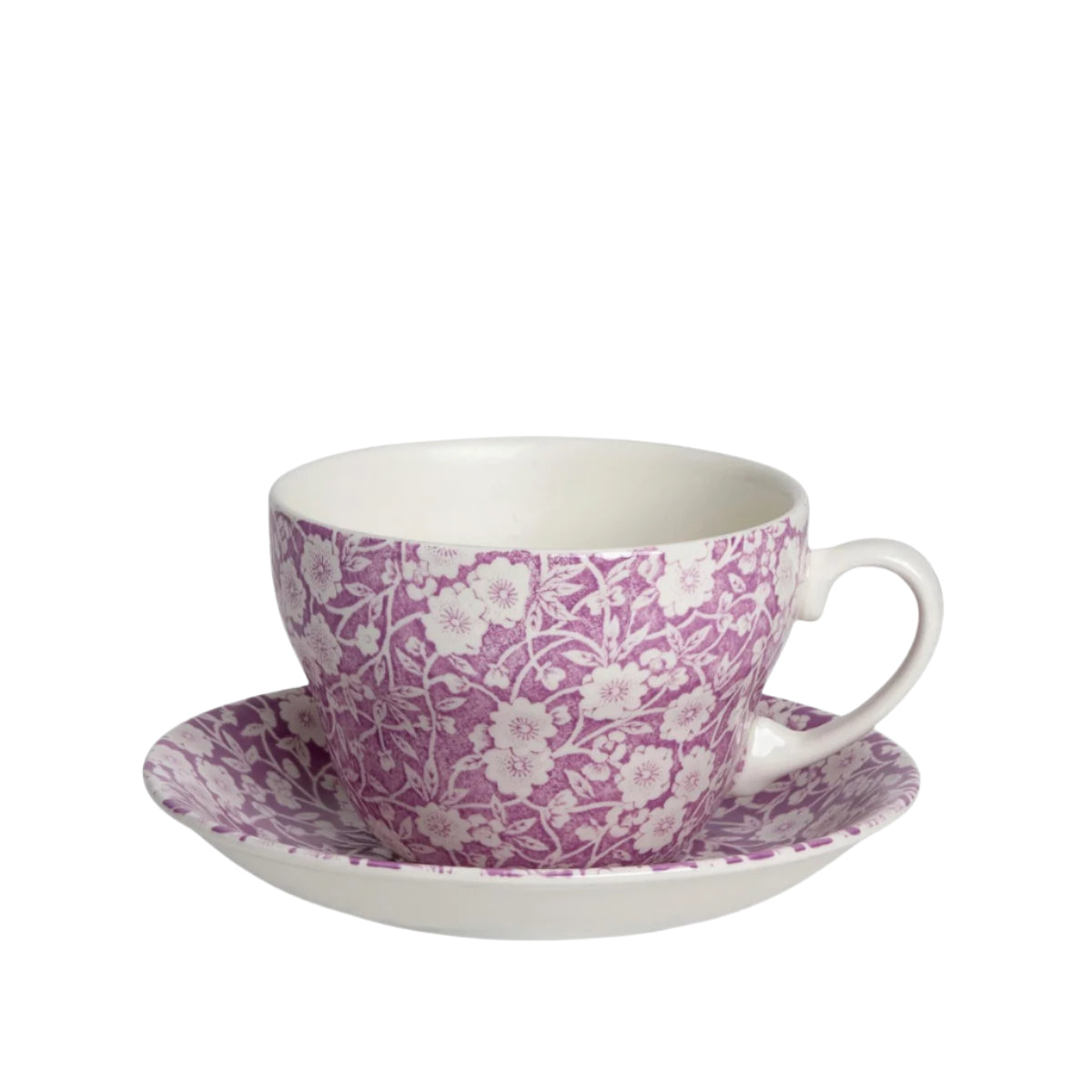 Burleigh Blossom Calico Breakfast Cup & Saucer – Ann Marie's