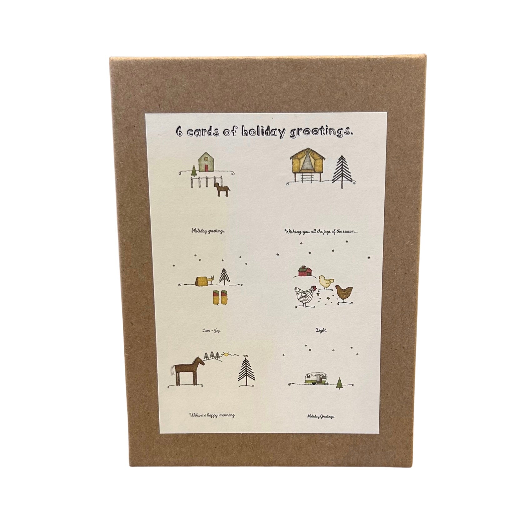 Holiday Greetings Card Set/6 Boxed Set – Ann Marie's