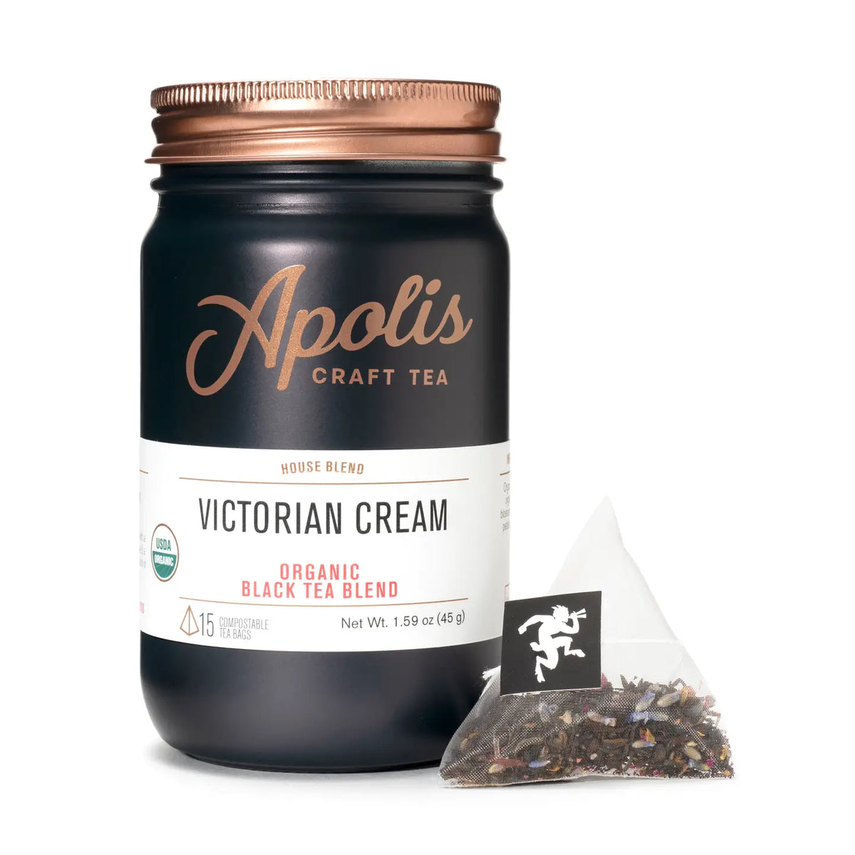 Apolis Tea Organic Victorian Cream - 15 Tea Bags – Ann Marie's