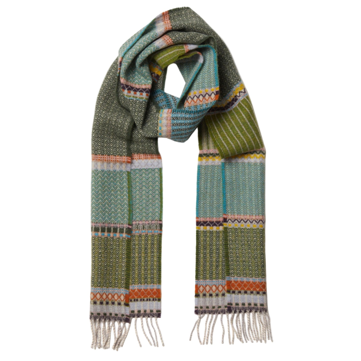 Wallace Sewell Cassia Laurel Lambswool Pattern Scarf – Ann Marie's